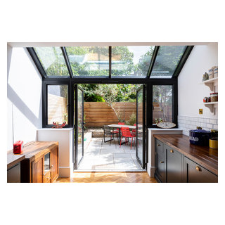 Extension - Skylight in Kitchen - Victorian - Kitchen - London - by ...