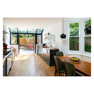 Extension - Skylight in Kitchen - Victorian - Kitchen - London - by ...