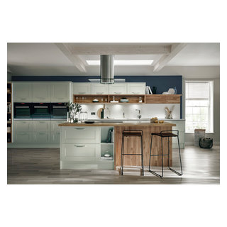 Fairford Dove Grey Shaker Style Kitchen - Traditional - Kitchen - Other ...