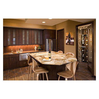 Family Friendly Entertaining Space - Contemporary - Kitchen ...