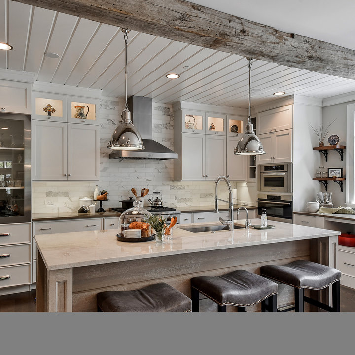 75 Beautiful Farmhouse Kitchen Design Ideas & Pictures | Houzz