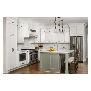 Farmhouse Style - East Cobb - Farmhouse - Kitchen - Atlanta - by Robin ...