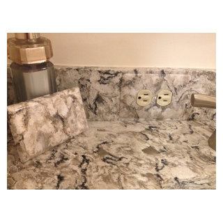 Faux marble outlet covers - Traditional - Kitchen - DC Metro - by ...