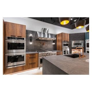 Ferguson Showroom Kitchen Display - Contemporary - Kitchen - Austin ...