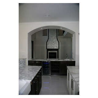 fireplace - Contemporáneo - Cocina - Tampa - de Artful Conceptions, LLC ...