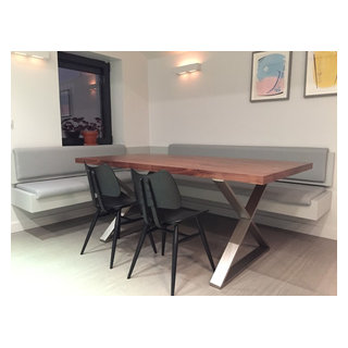 Floating bench seat - Contemporary - Dining Room - London - by ...