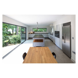 Floating House - Modern - Kitchen - Dorset - by Footprint Architects ...