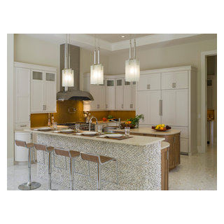 Florida Vernacular (Key West Style) Home - Contemporary - Kitchen ...