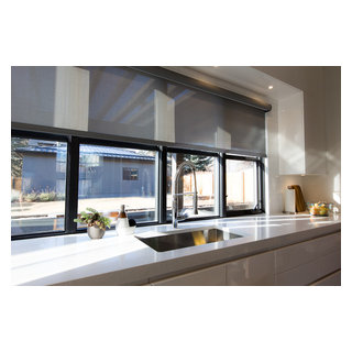 Flush Counter with natural light to spare. - Contemporary - Kitchen ...