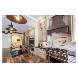 French Country Kitchen in Clifton Park - Farmhouse - Kitchen - Other ...