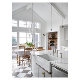 French inspired Reno - Farmhouse - Kitchen - Chicago - by reDesign home ...