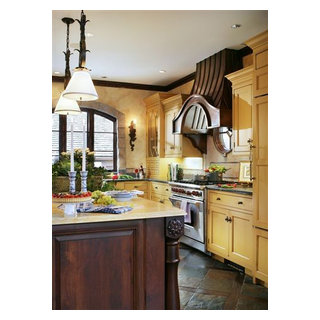 French Normandy Kitchen - Traditional - Kitchen - New York - by J ...