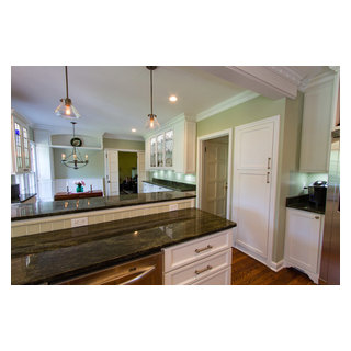 French Normandy Kitchen - Traditional - Kitchen - Cleveland - by Shaker ...