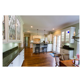 French Normandy Kitchen - Traditional - Kitchen - Cleveland - by Shaker ...