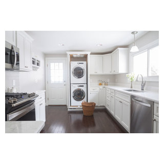 Fresh Linen Kitchen - Traditional - Kitchen - New York - by Bright ...
