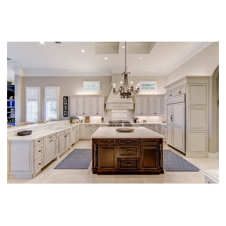 Fun and Funky Family Vacation Home - Transitional - Kitchen - Miami ...