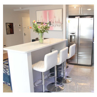 Functional small spaces - Modern - Kitchen - Raleigh - by Design Done ...