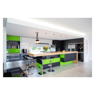 Funky, fun, functional kitchen - Contemporary - Kitchen - Christchurch ...