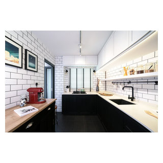 Fusion Kitchen - Transitional - Kitchen - Singapore | Houzz