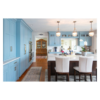 Gallery of Gables - Beach Style - Kitchen - Boston - by Bosworth ...