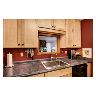 Galley Kitchen - Traditional - Kitchen - Other - by Lampert Lumber ...