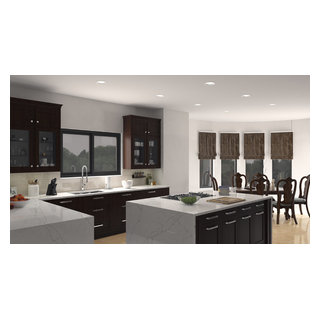 Ganges Optra Quartz - Modern - Kitchen - New Orleans - by Select Stone ...