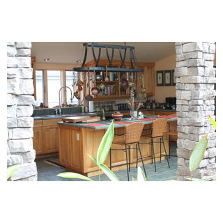 Garden Atrium - Traditional - Kitchen - DC Metro - by Sustainable ...