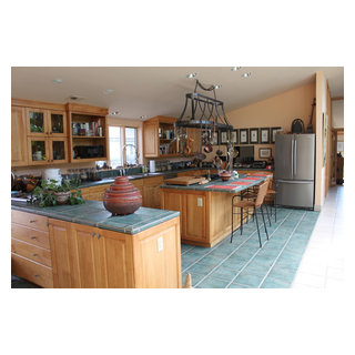 Garden Atrium - Mediterranean - Kitchen - DC Metro - by Sustainable ...