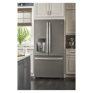 GE French Door Refrigerator - Transitional - Kitchen - Cincinnati - by ...
