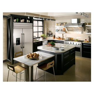 GE Monogram Kitchen Appliances - Contemporary - Kitchen - Los Angeles ...