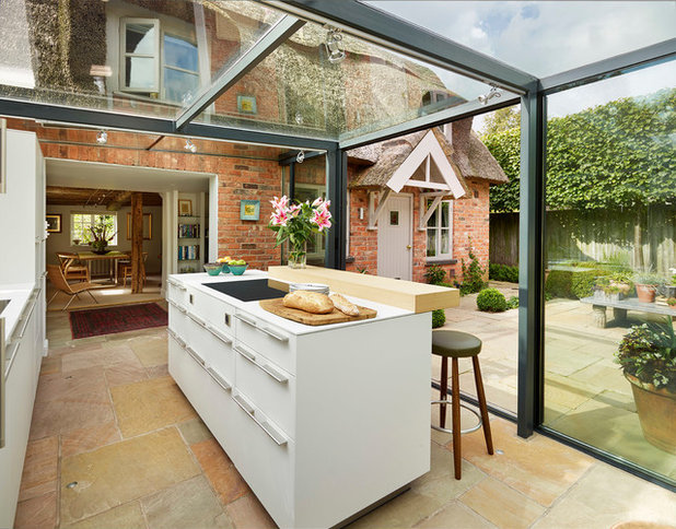 7 Design Ideas for an Up-and-over Glass Extension | Houzz UK