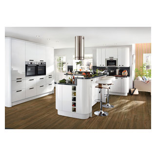 Glendevon White Kitchen - Contemporary - Kitchen - Other - by Howdens ...