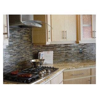 Golden Earth Granite Kitchen - Contemporary - Kitchen - Los Angeles ...