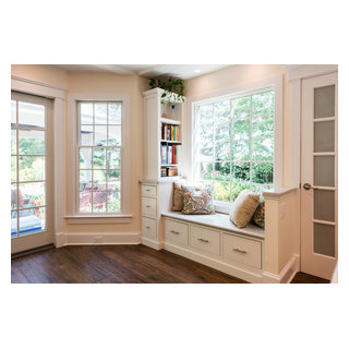 "Good Bones" White & Grey Kitchen - Transitional - Kitchen ...