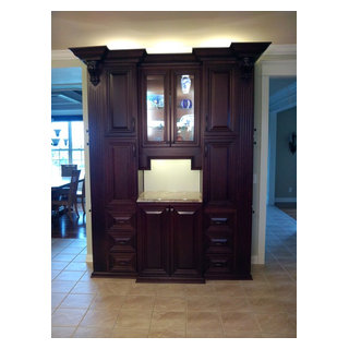 Gorgeous custom maple pantry with function and storage galore in ...