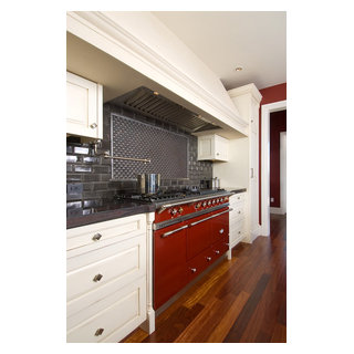 Gorgeous red Lacanche Range. - Traditional - Kitchen - Other - by ...