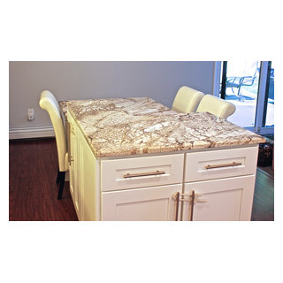 Granite: Alpine White - Contemporary - Kitchen - New York - by ...