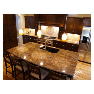 Granite Counter tops - Contemporary - Kitchen - Miami - by Dacobi ...