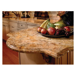 Granite Countertop - Traditional - Kitchen - Miami - by Real Stone and ...