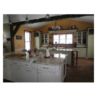 Granite Feldspar Kitchen - Farmhouse - Kitchen - Other - by Blume's | Houzz