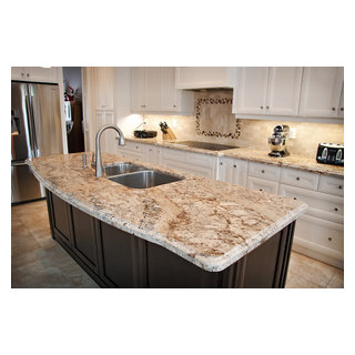 Granite Quartzite Marble Quartz Countertops - Traditional - Kitchen ...