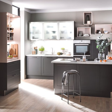 Grey And Pink Kitchen Ideas - Photos & Ideas | Houzz