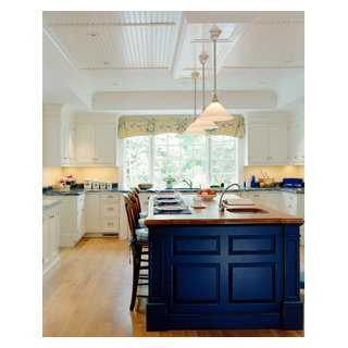 Greek Revival - Traditional - Kitchen - Boston - by Jan Gleysteen ...