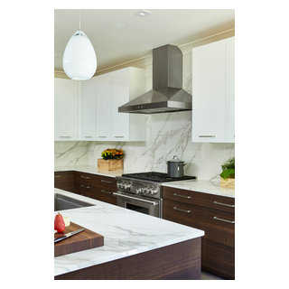 GREENWICH CT - Fumed Oak - Contemporary - Kitchen - New York - by DEANE ...