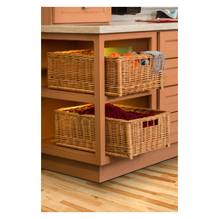 Häfele Wicker Baskets - Traditional - Kitchen - New Orleans - by Hafele ...