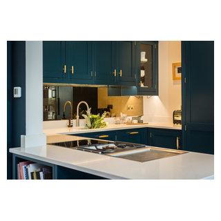 Hague Blue, Shaker Kitchen - Modern - Kitchen - Edinburgh - by ...
