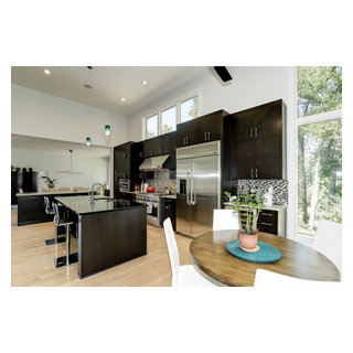 Halbert Model Contemporary New Home - Contemporary - Kitchen - DC Metro ...