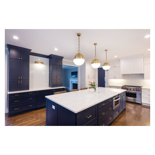 Hale Navy & White - Transitional - Kitchen - New York - by Five Star ...