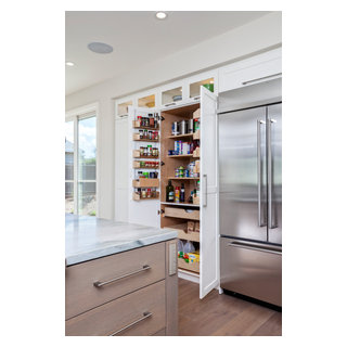 Half Moon Bay Contemporary - Kitchen Pantry - Contemporary - Kitchen ...