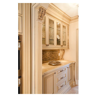 Hand Carved Kitchen - Traditional - Kitchen - New York - by WL Kitchen ...